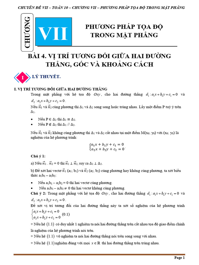 chuyen-de-phuong-phap-toa-do-trong-mat-phang-toan-10-canh-dieu-trang-7 | PDF