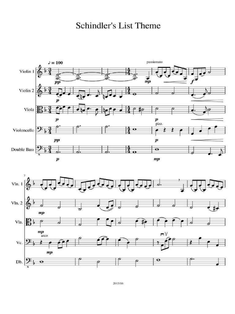 Schindlers List 1 | PDF