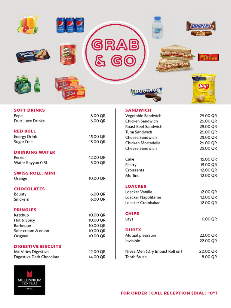MC_Grab & Go_Menu | PDF