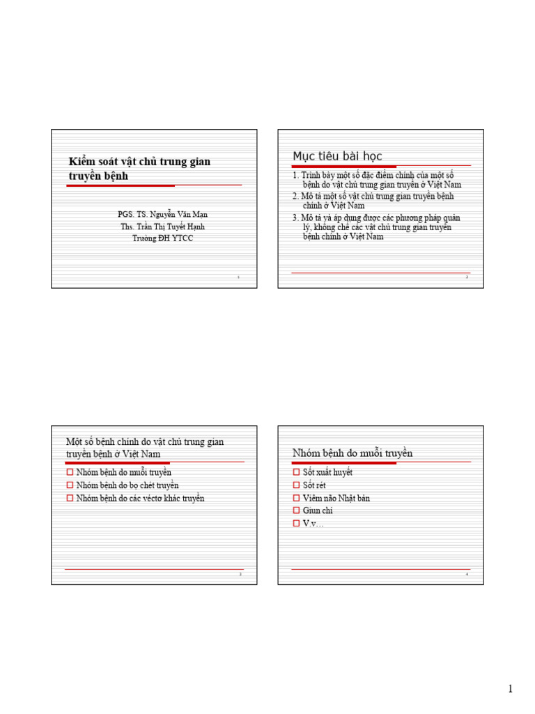 (Yhocduphong - Net) QL Vat Chu TG Truyen Benh | PDF