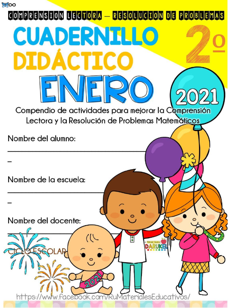 2°Enero 2021 Darukel Lectora-Mate Cuadernillo (1) | PDF