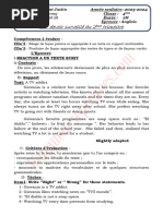 Epreuve Devoir Surveillé Du 1er Trimestre Anglais 5ème 2024-2025 | PDF