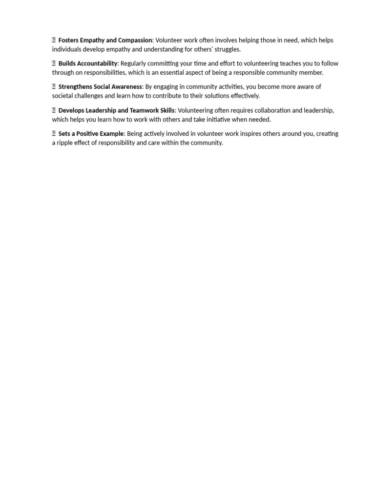 Fosters Empathy and Compassion | PDF