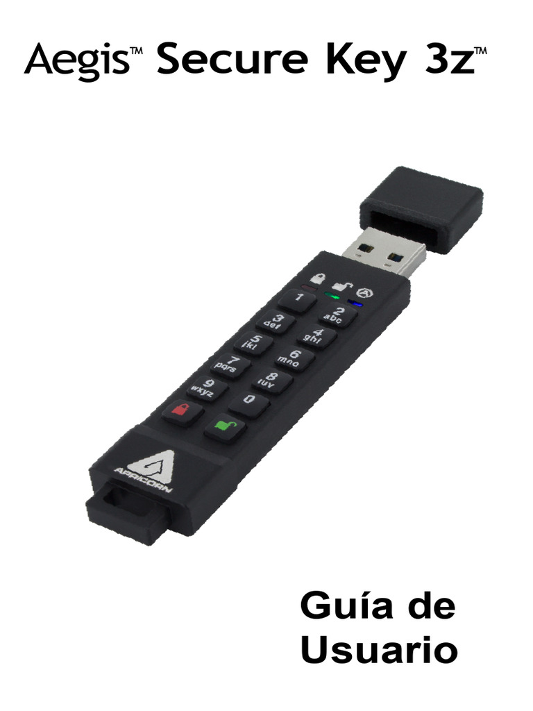 Aegis Secure Key3z Gui A de Usuario | PDF | Botón (Computación) | Diodo ...