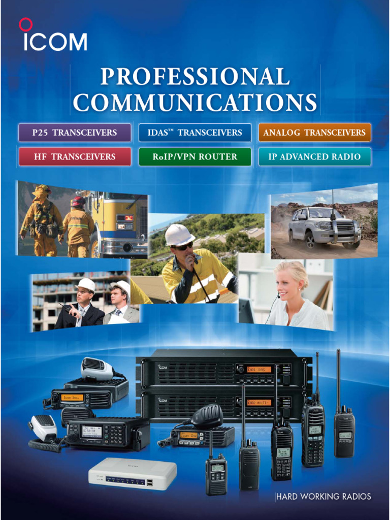 Icom Mobile Radio | PDF | Very High Frequency | Ultra High Frequency