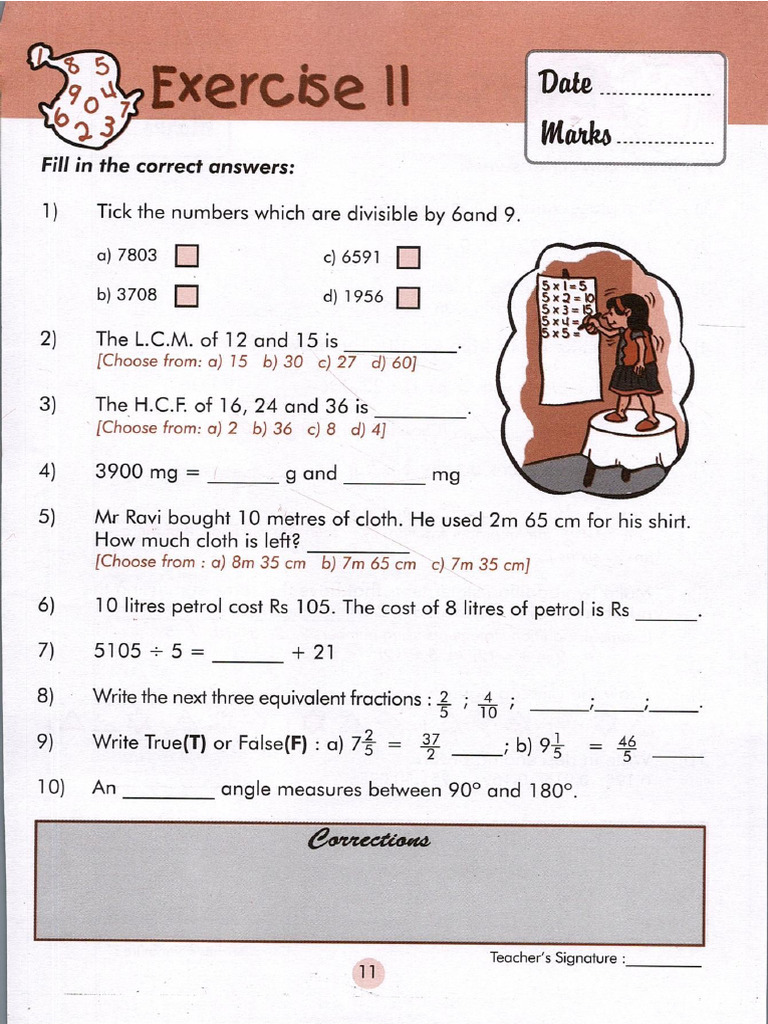 Class 5 Mental Maths-15 | PDF
