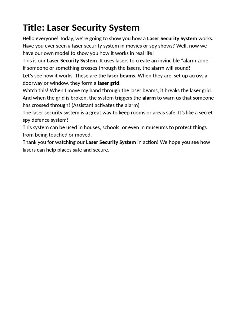 Science Exhibition Pdf