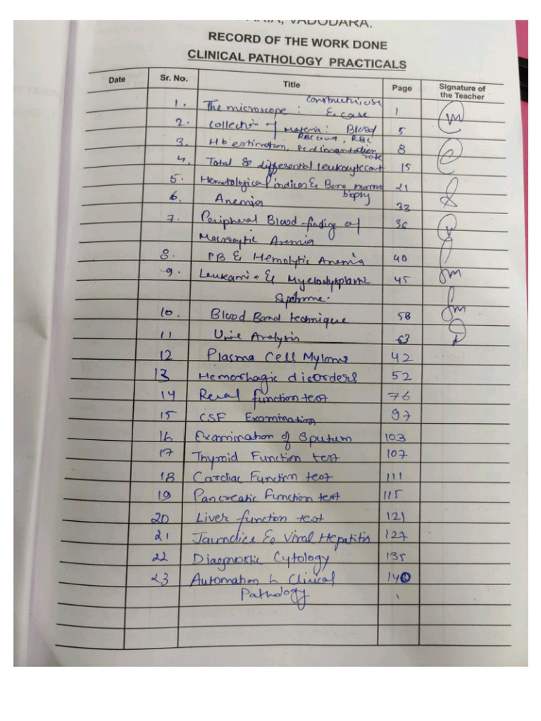 Pathology Clinical Manual | PDF