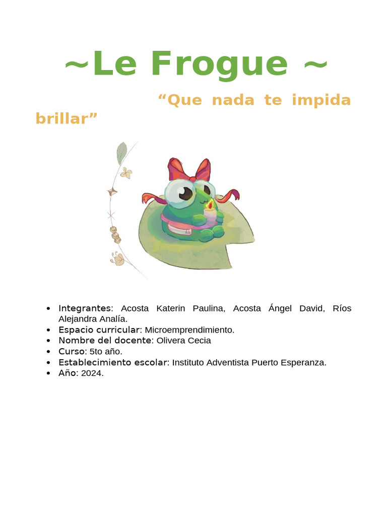 Le Froge Nuevo 1-2-074133 | PDF | Marketing | Marca