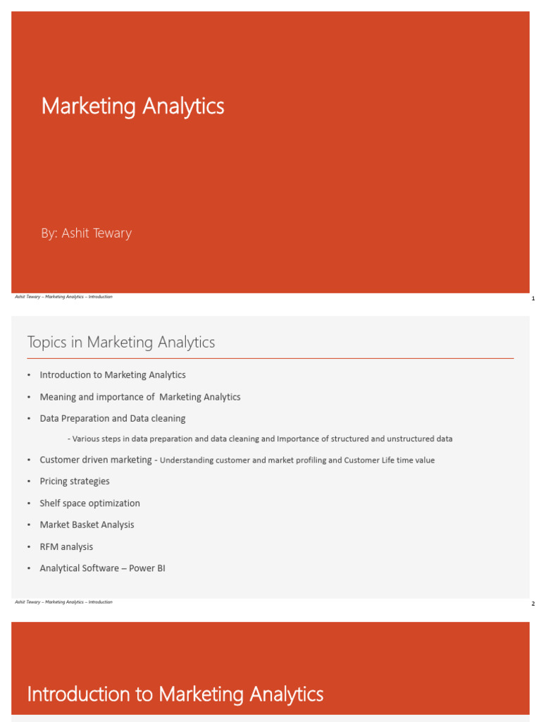 ITM Marketing Analytics Dec 2024 | PDF | Cluster Analysis | Pricing ITM Marketing Analytics Dec 2024 | PDF | Cluster Analysis | Pricing