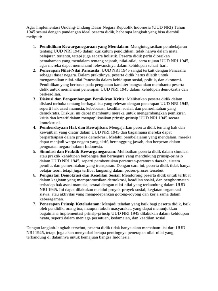 Jawaban Soal Pengayaan Kelas PKN 10 | PDF