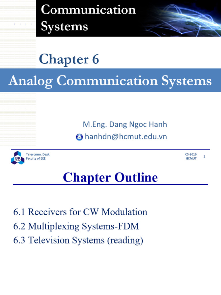 CS Chapter6 2024 | PDF | Modulation | Radio Technology