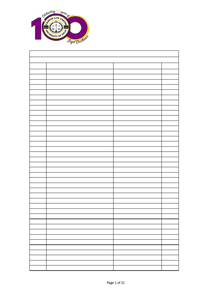 LL.B. 6th Semester 2023 24 Section Allocation | PDF | Academic Institutions | Legal Organizations