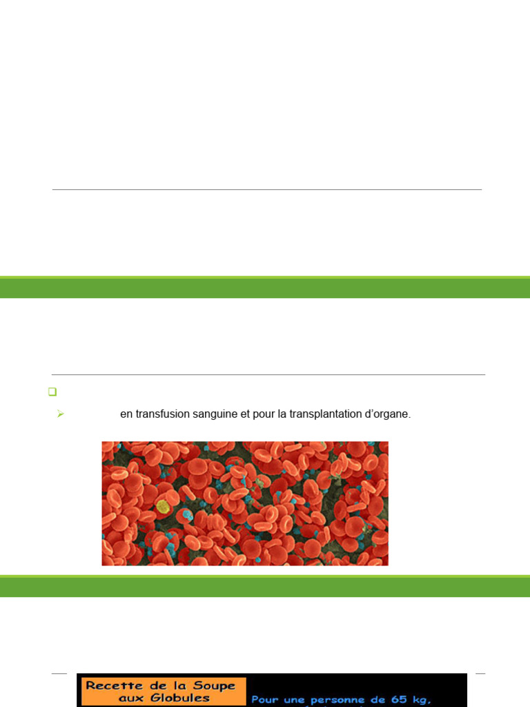 Comprendre le Système Sanguin ABO et Rhésus | PDF | Groupe sanguin ...
