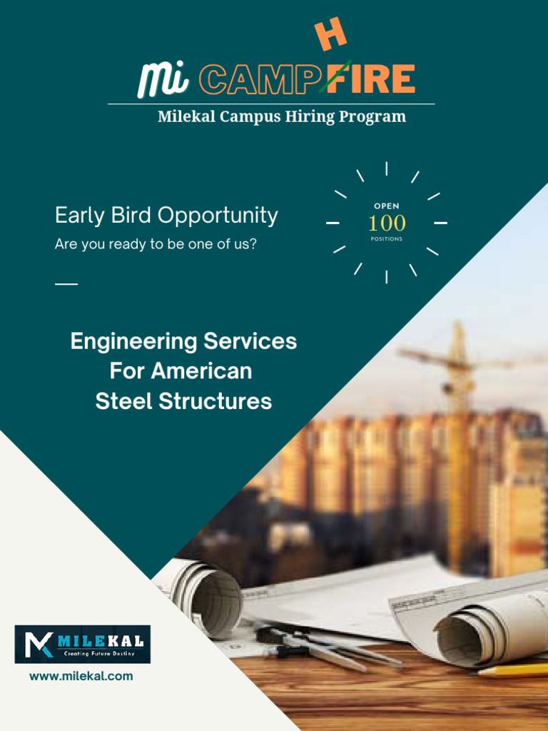 Milekal Recruitment JD 2025 Early Bird | PDF