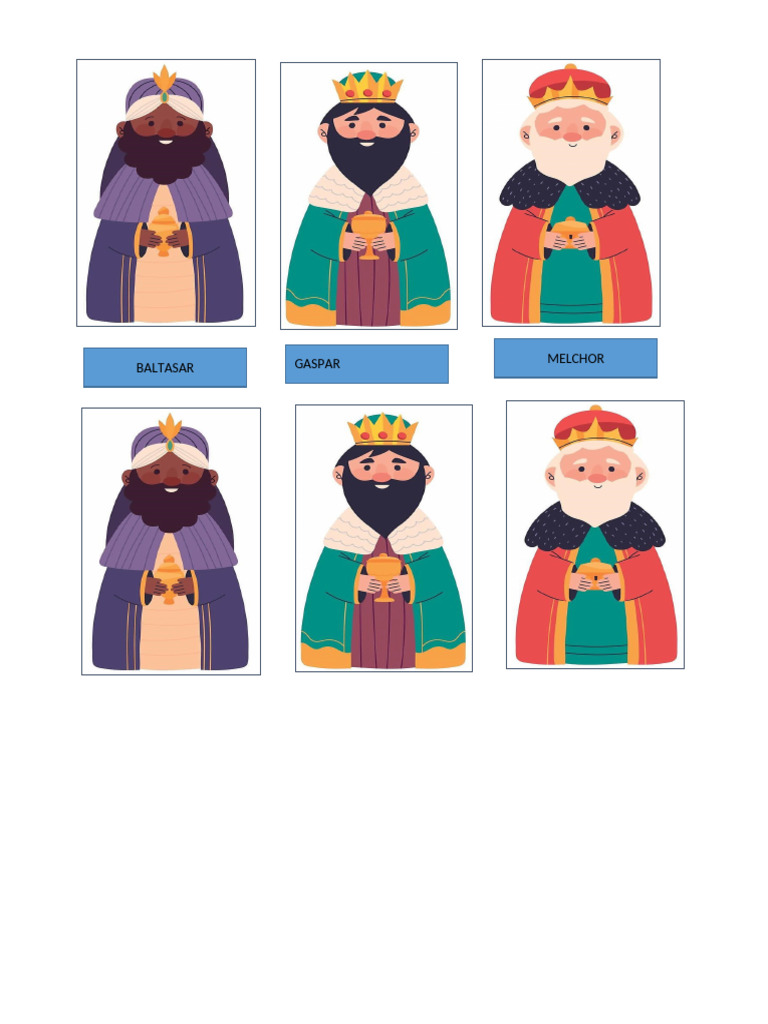 Reyes Magos Ingles | PDF