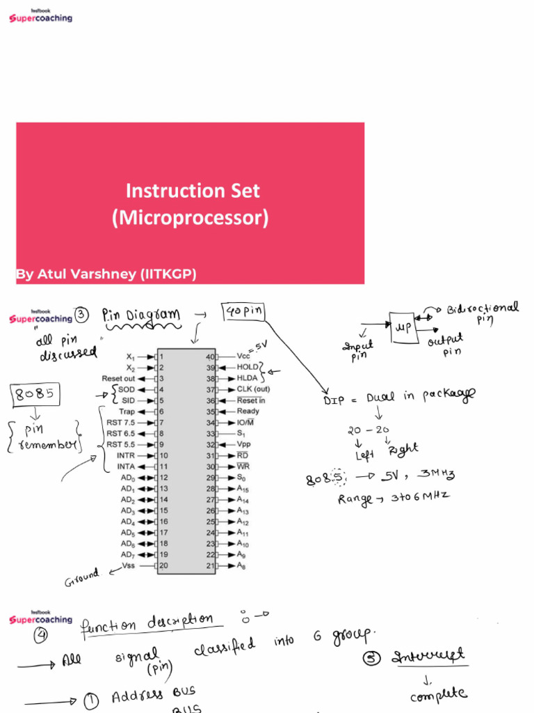 4Overview of Microprocessor - 8086_1721878385 | PDF 4Overview of Microprocessor - 8086_1721878385 | PDF