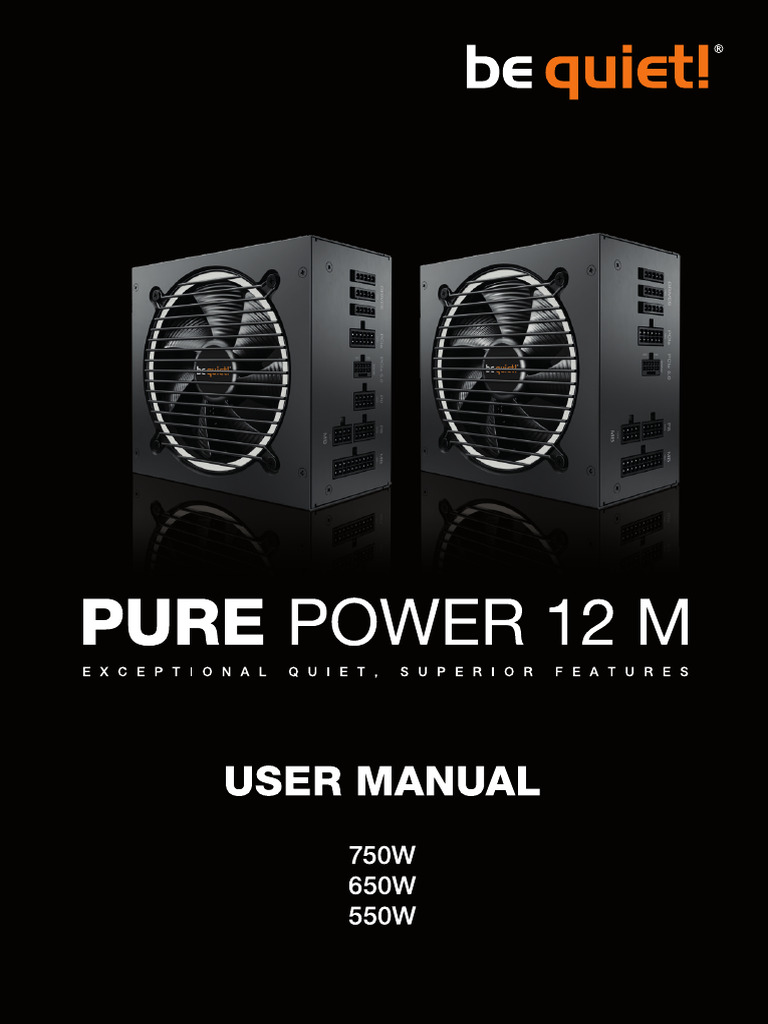 Pure Power 12M User Manual | PDF