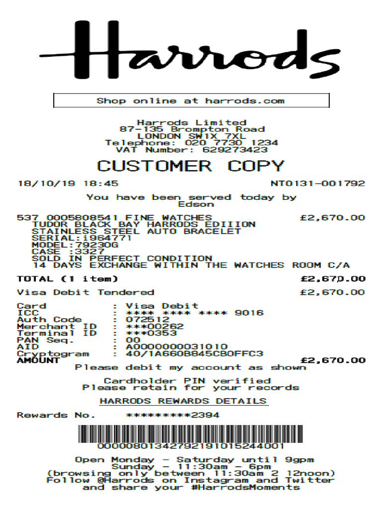 Template Harrods 1 Screenshot Fit | PDF