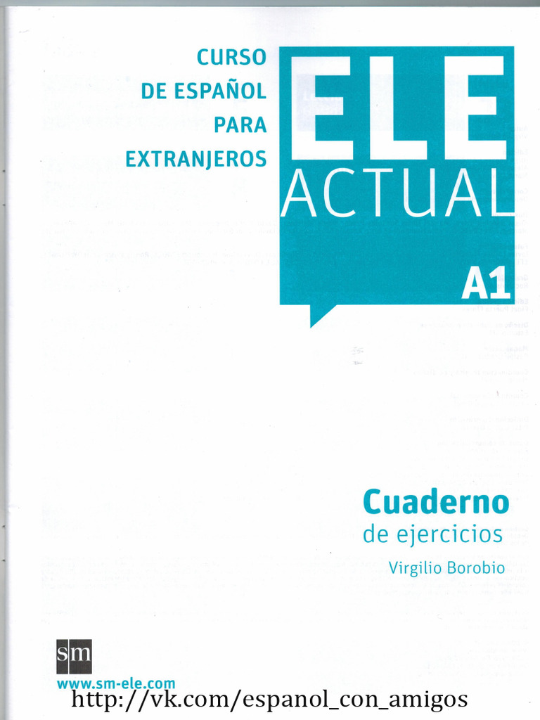 ELE ACTUAL A1 Cuaderno de Ejercicios | PDF