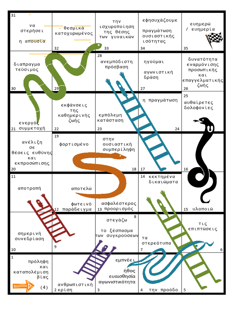 Snakes and Ladders | PDF