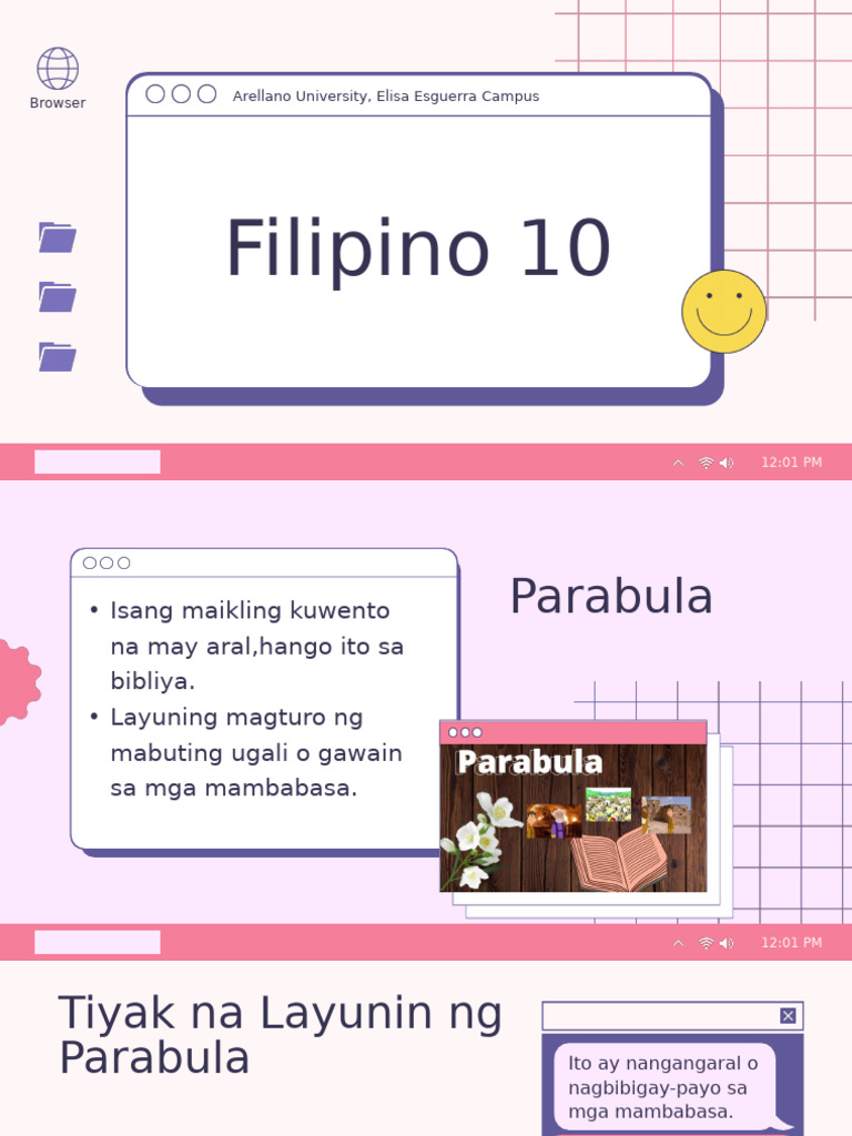 YUNIT 1-Parabula at Komunikasyon | PDF