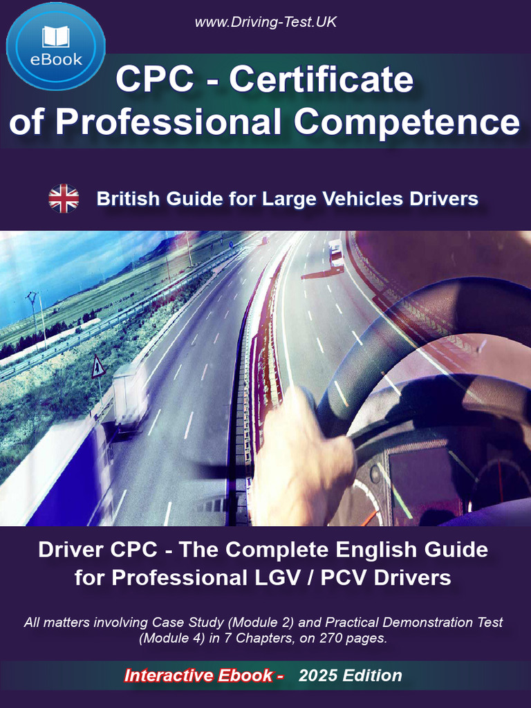 CPC Certificate of Professional Competence Drivers Uk Guide | PDF ...