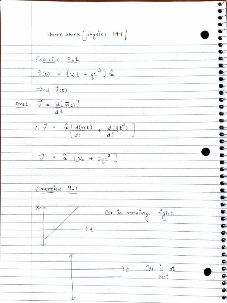 Homework Phy 141 | PDF