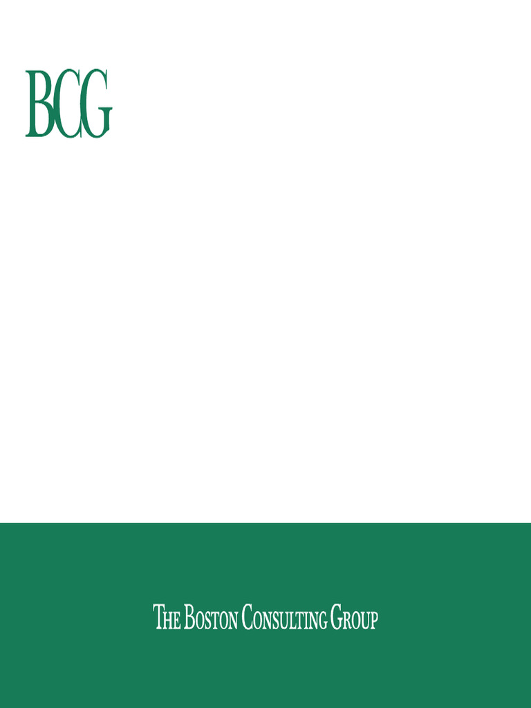 BCG Potential Test Sample | PDF