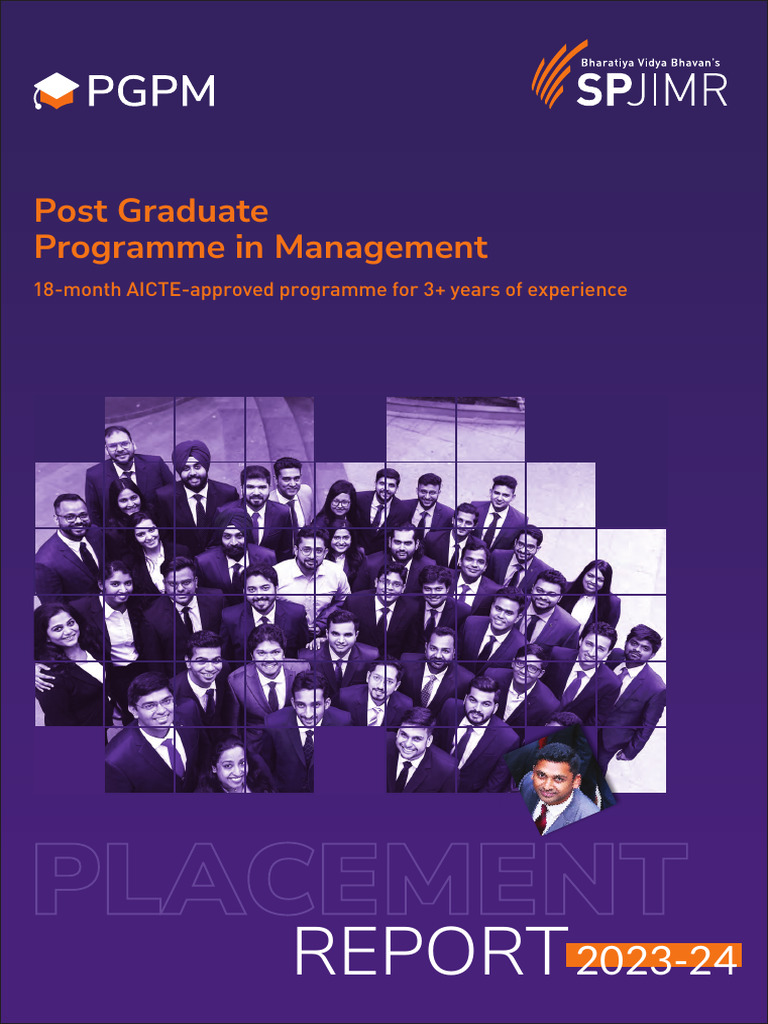PGPM Placement Report 2023 2024 | PDF