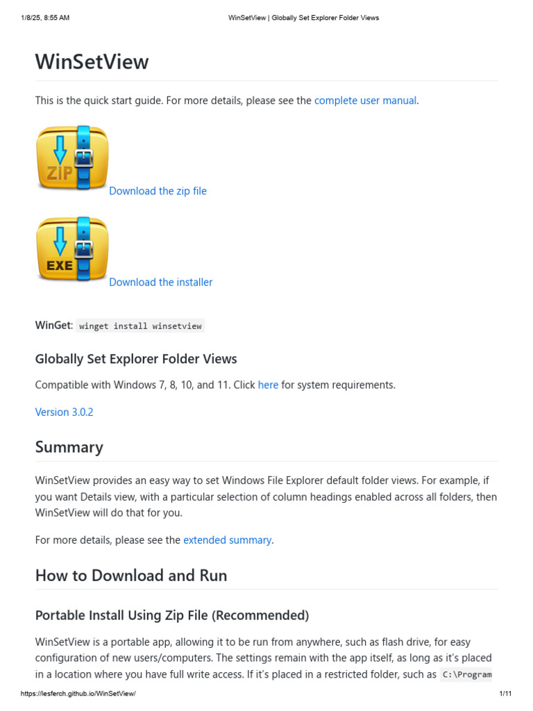 Set Default Views in Windows Explorer | PDF | Icon (Computing ...