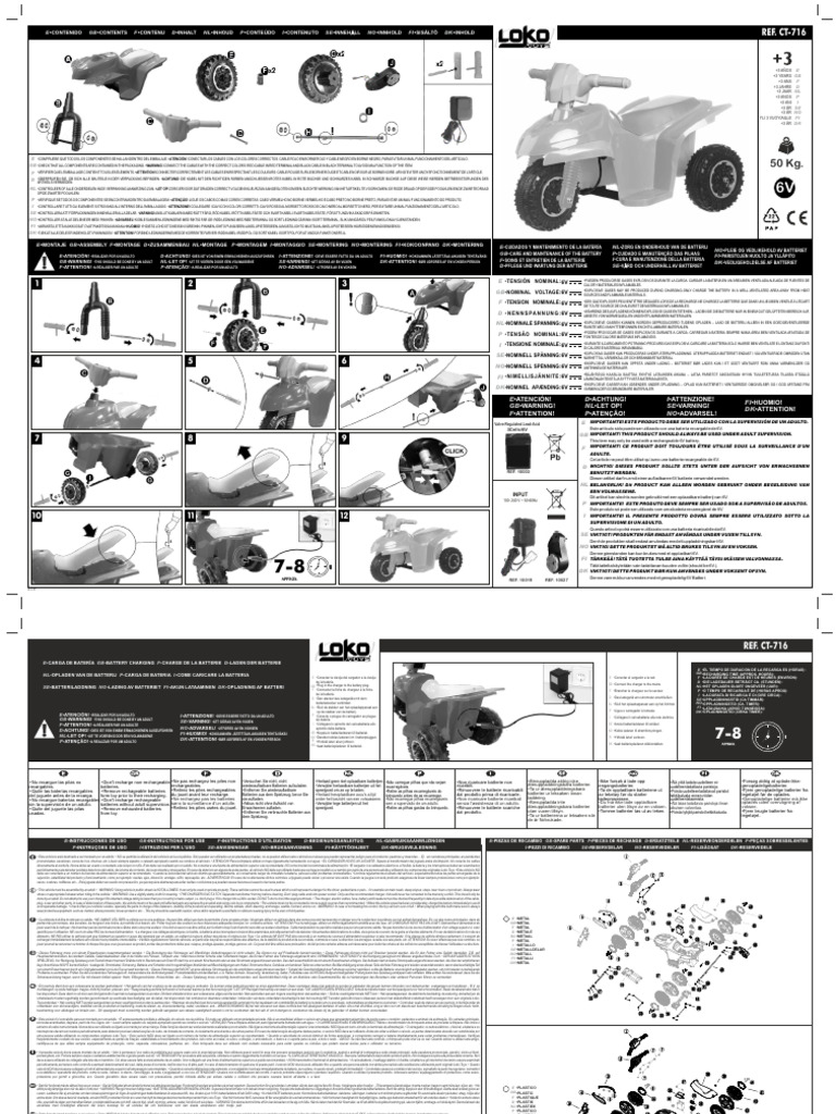 Loko Force Ct-716 Manual 1.17 | PDF