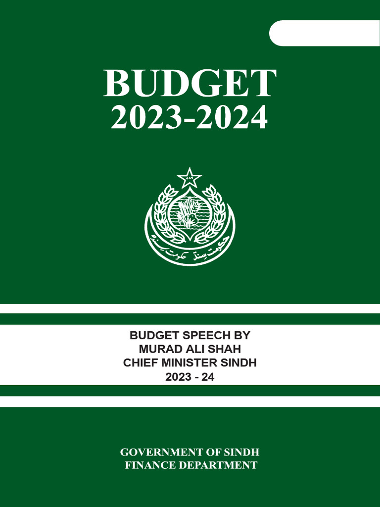 Budget Speech Urdu | PDF