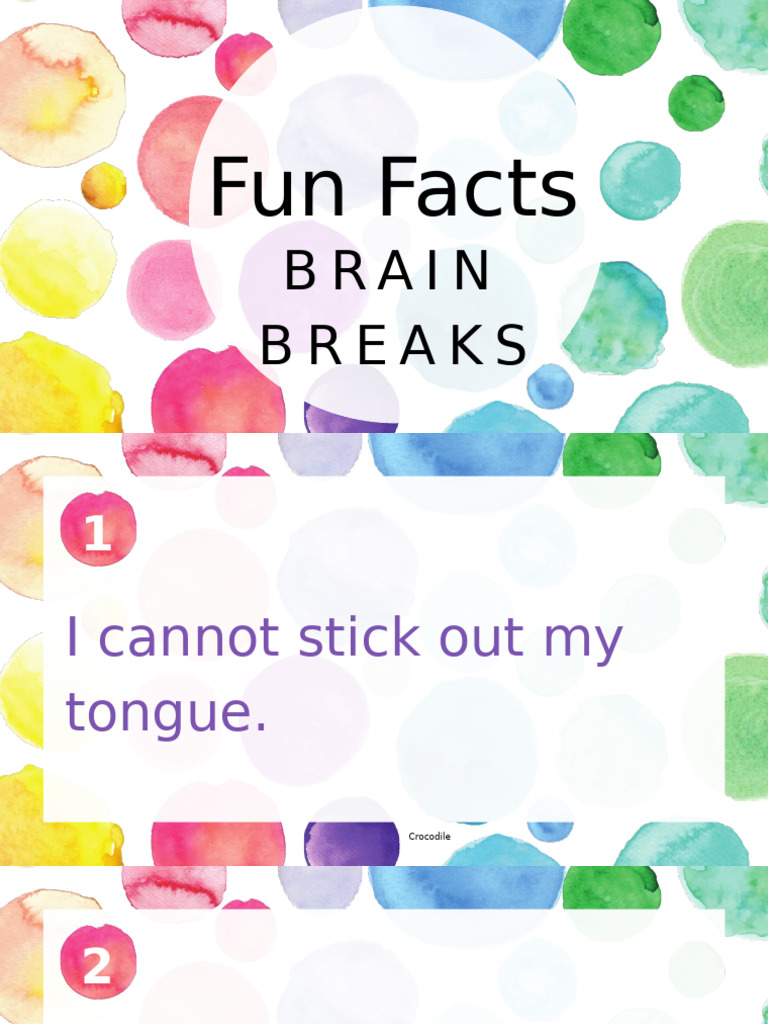 Guessing of Fun Facts | PDF