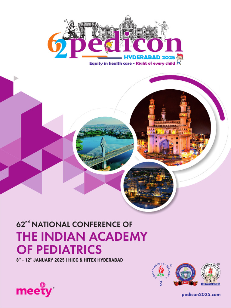 PEDICON 2025: Conference in Hyderabad | PDF | Pediatrics | Neonatology