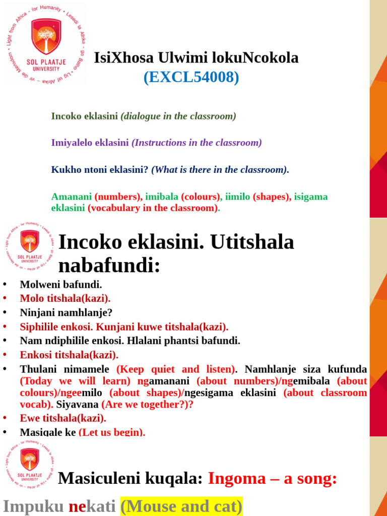 Isifundo 4 T3 | PDF | Learning