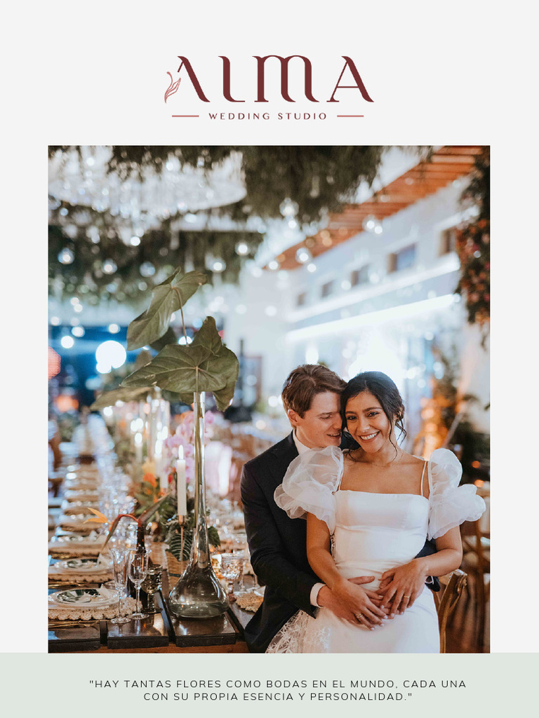 Alma Wedding Studio 2024 50 Pax | PDF