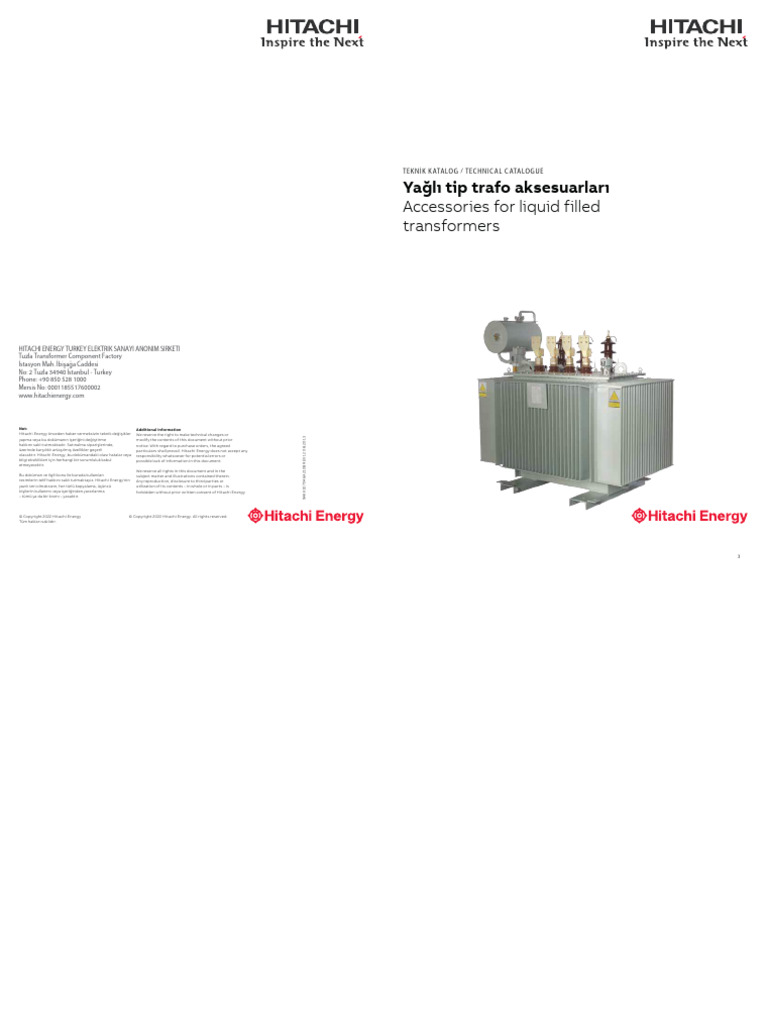 Hitachi EnergyTuzla Factory Technical Catalog (1) | PDF