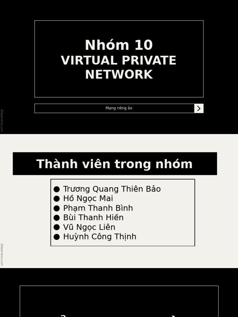 Nhóm10 - Virtual Private Network | PDF