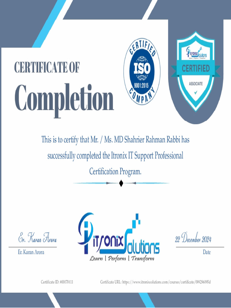 Final IT Support Professional Certificate-Cropped | PDF