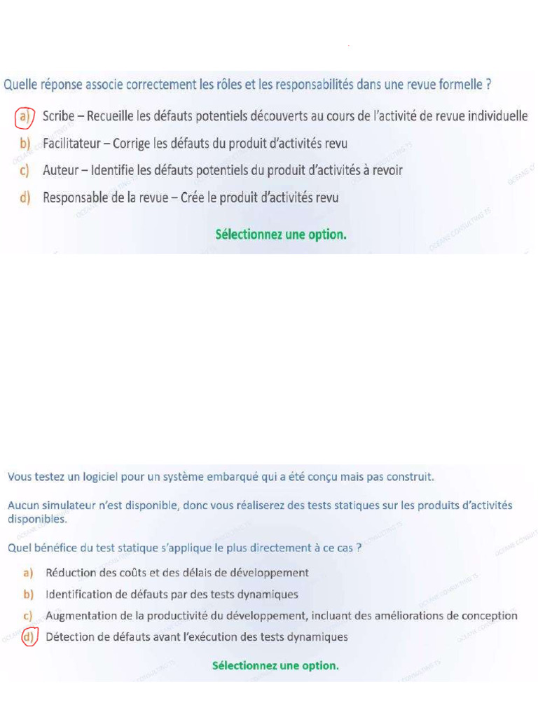 Chap3 QCM Test | PDF