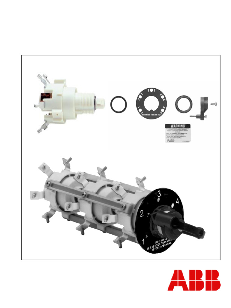 DETC Technical Data Abb TD - 44-816T | PDF | Switch | Transformer