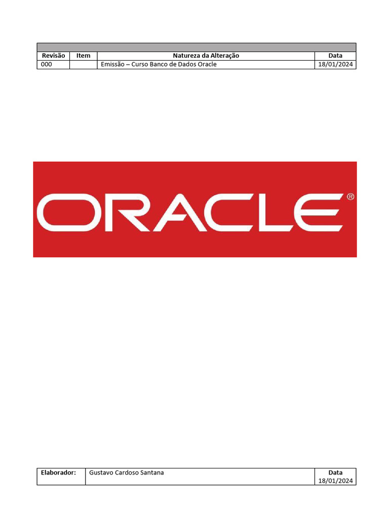 2 - Manual de Instalaã_ã_o - Oracle Database Xe | PDF | Banco de dados Oracle | Programa de ...