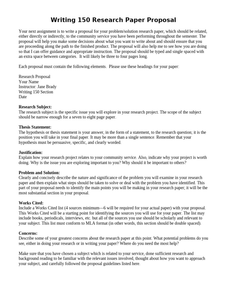 Research Paper Proposal Guidelines | PDF | Thesis | Academic Publishing