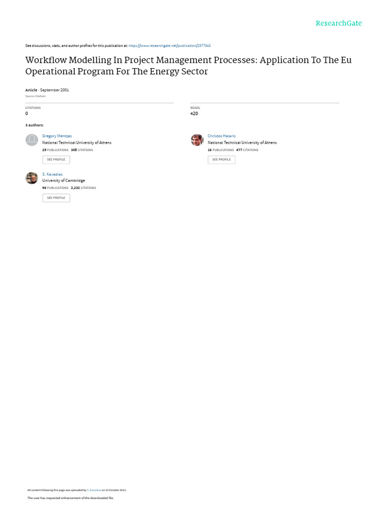 Workflow Optimisation And Project Administrator Process Pdf Project