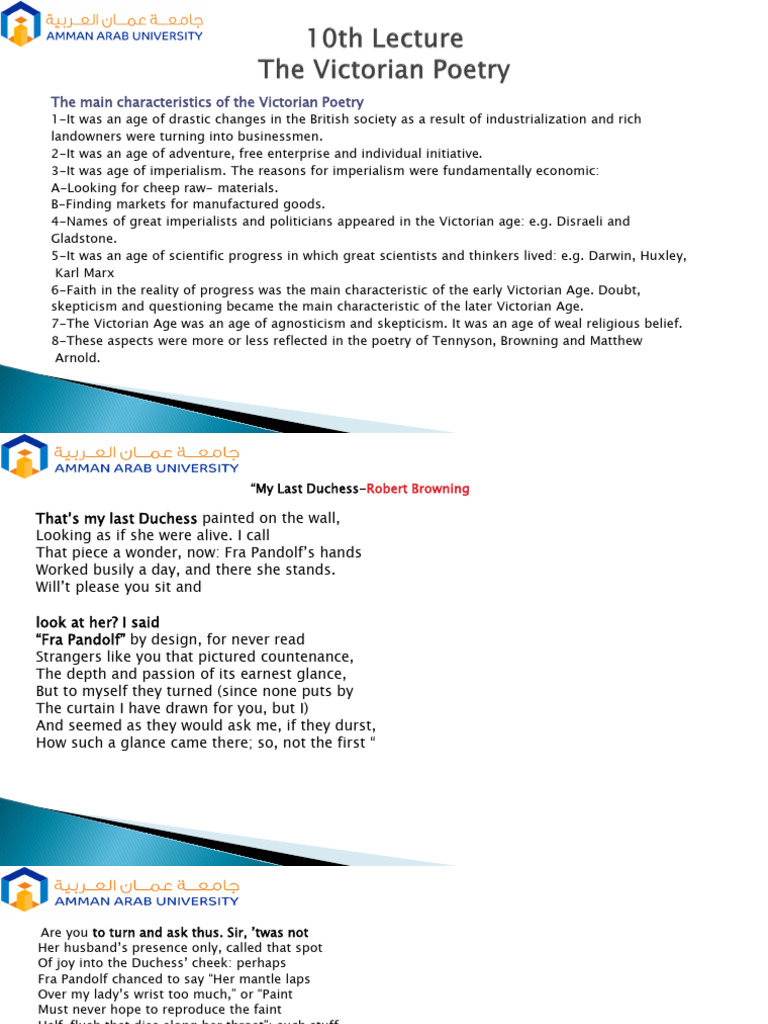 The Victorian Poetry | PDF