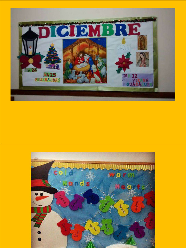 Periodico Mural Diciembre | PDF