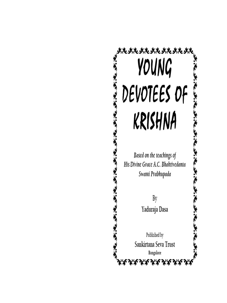 Class 5 - Young Devotees of Krishna | PDF