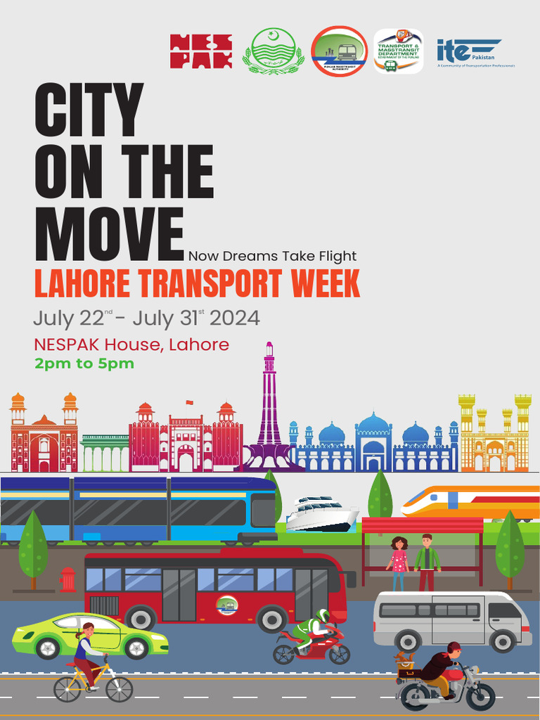 Lahore Transport Week 2024: Revamping Mobility | PDF | Public Transport ...