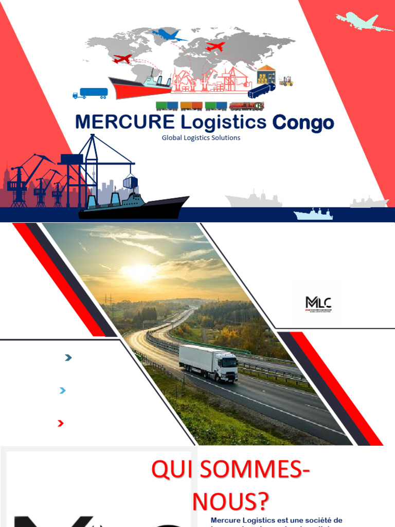 Mercure Logistics Congo MLC - Français | PDF | Transport | Entrepôt